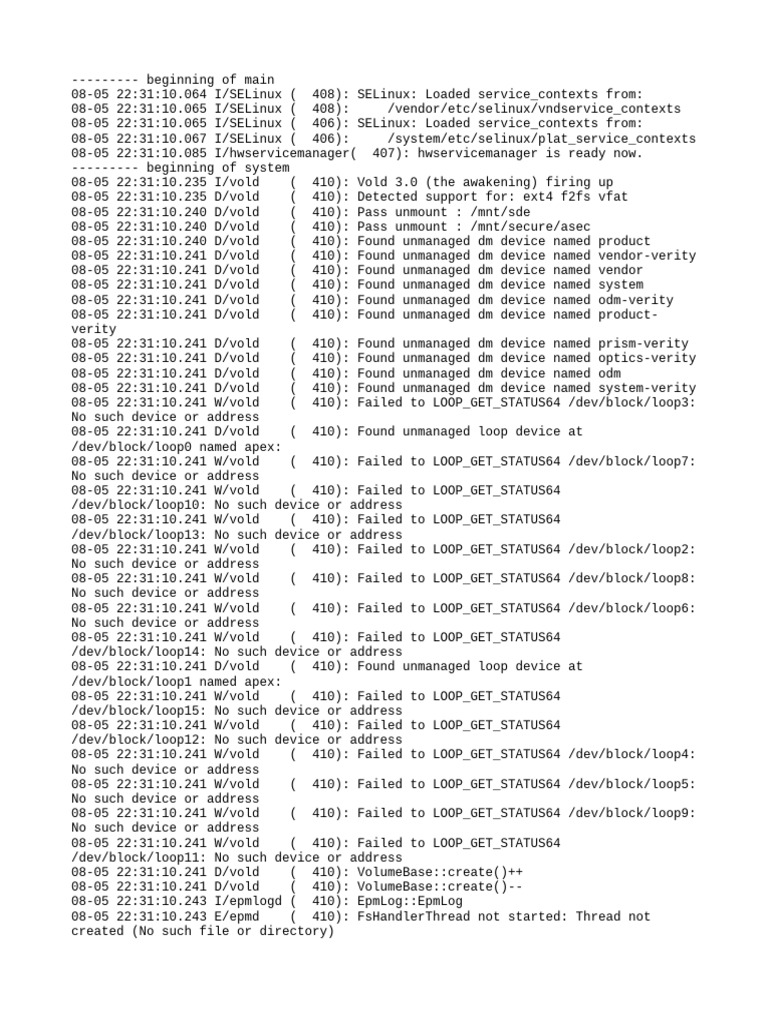 Logcat CSC Update Log | PDF | Computer File | Computer Data