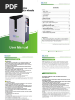 JK Inverter BMS Manual | PDF | Switch | Power Inverter
