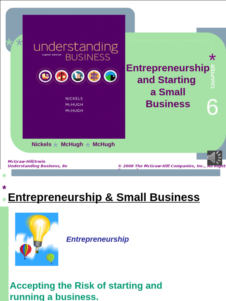 Entrepreneurship and Small Business Guide | PDF | Small Business | Business