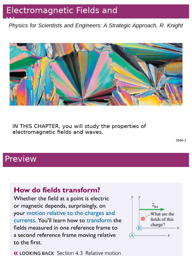 Electromagnetic Fields and Reference Frames | PDF | Force | Magnetic Field