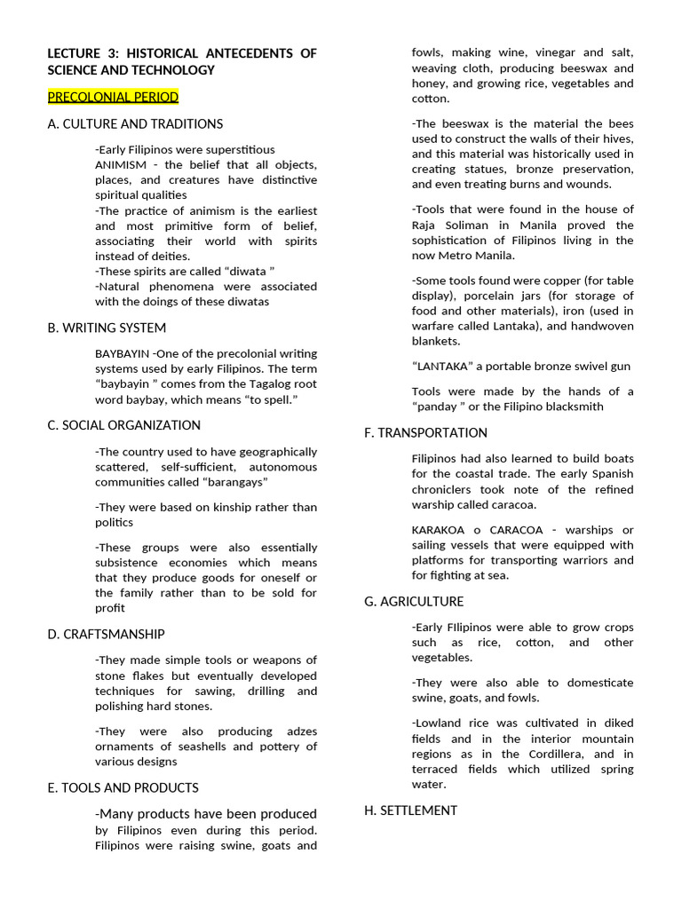 sts lec2-3 | PDF | Stone Age | Printing