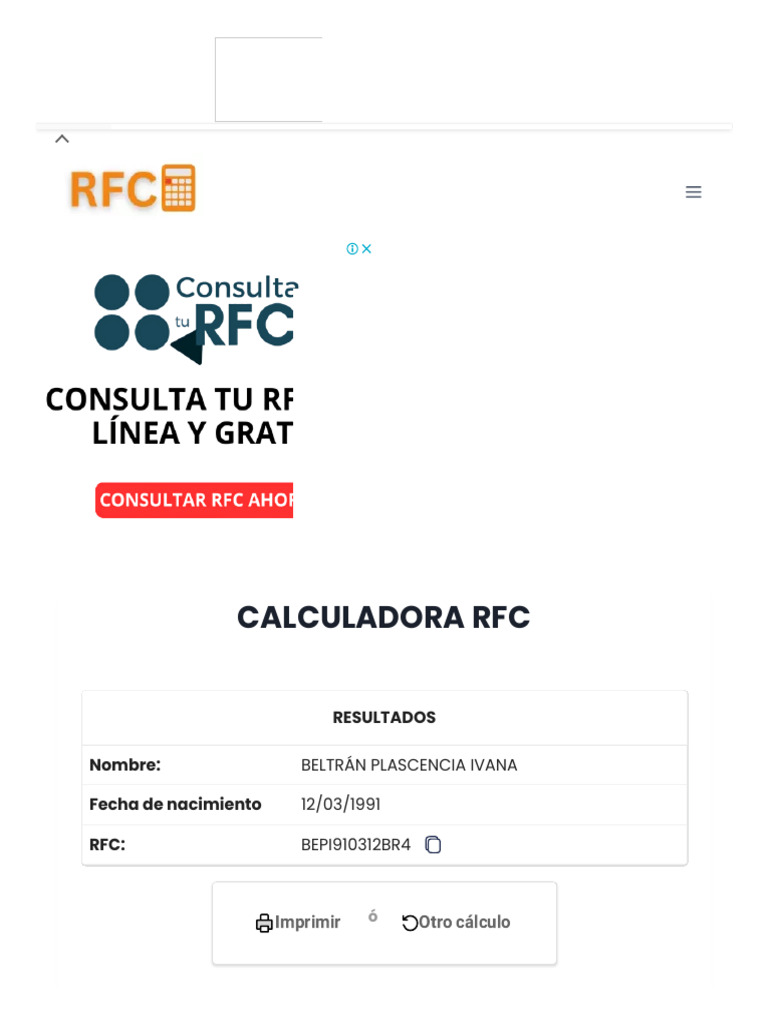 Calcular Rfc | PDF | México | Business Calcular Rfc | PDF | México | Business