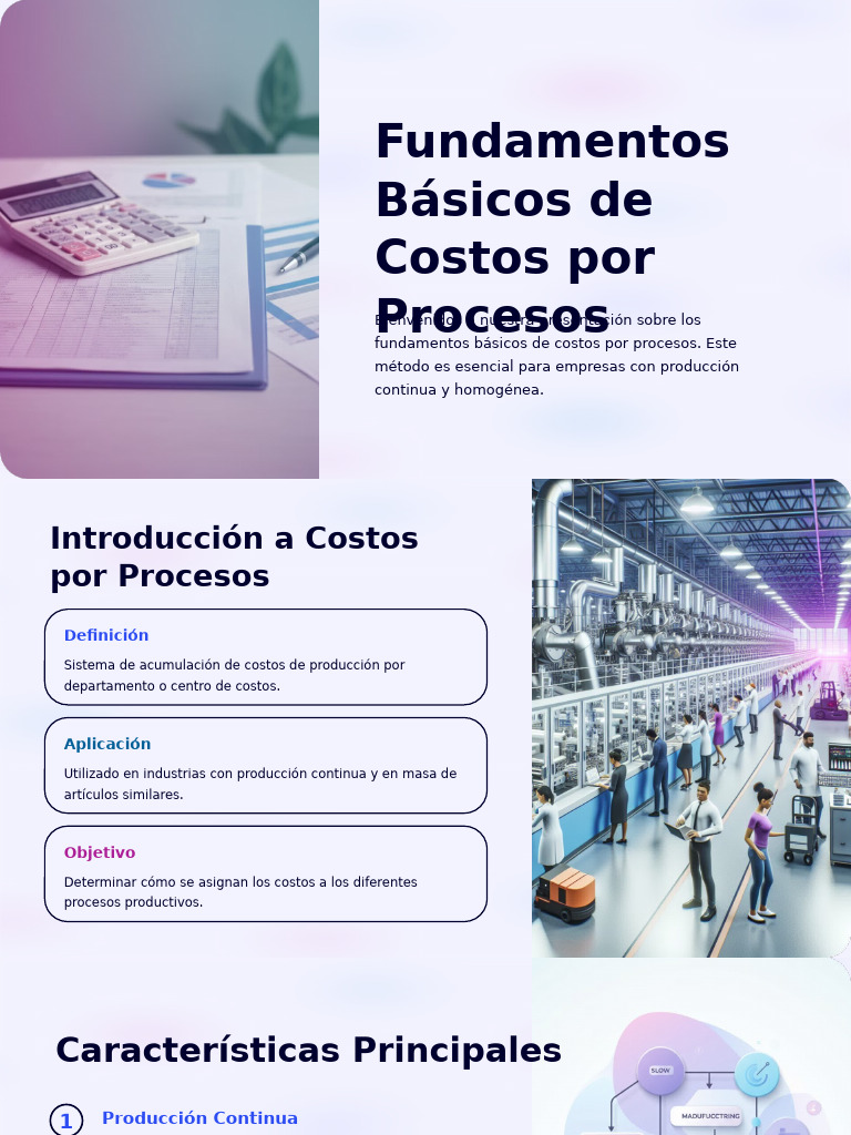 Fundamentos Basicos de Costos Por Procesos | PDF | Costo | Medición