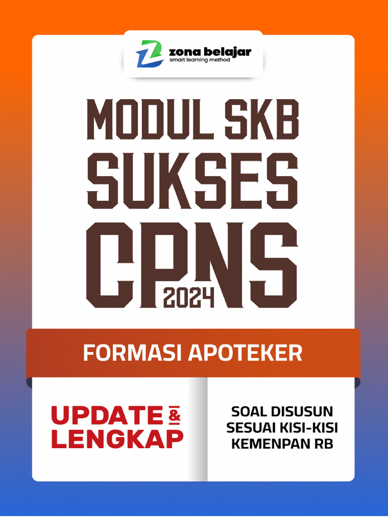SKB Formasi Apoteker | PDF | Hukum