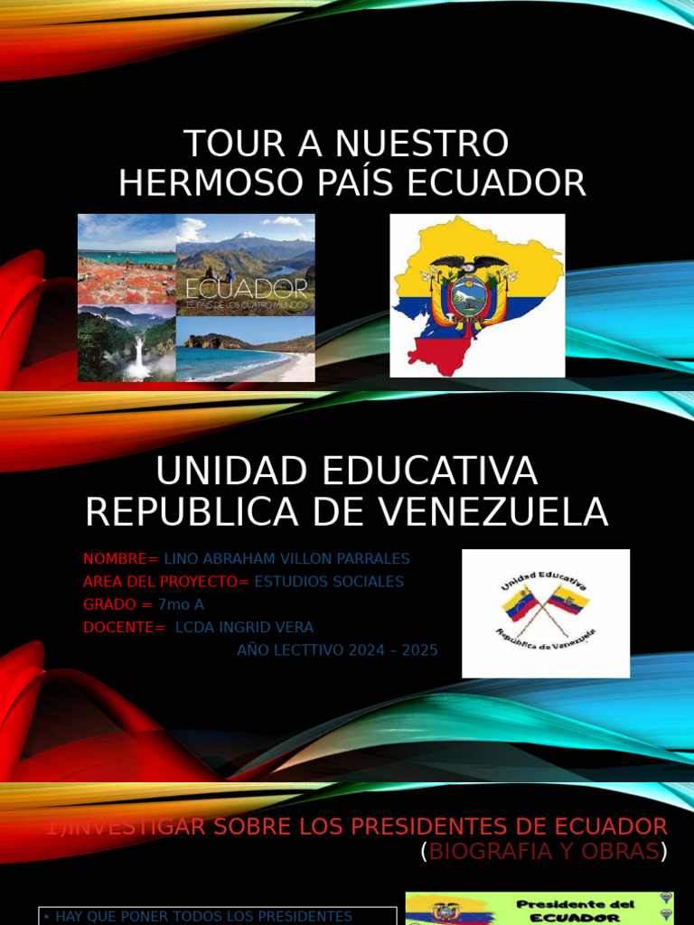 Tour A Nuestro | PDF | Ecuador