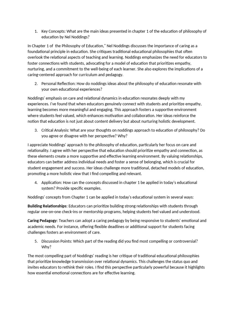 educ 101 | PDF | Philosophy Of Education | Pedagogy