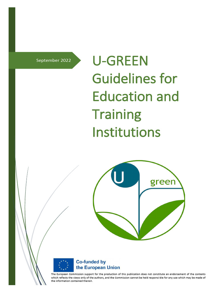 U Green Guidelines V2 | PDF | Renewable Energy | Efficient Energy Use