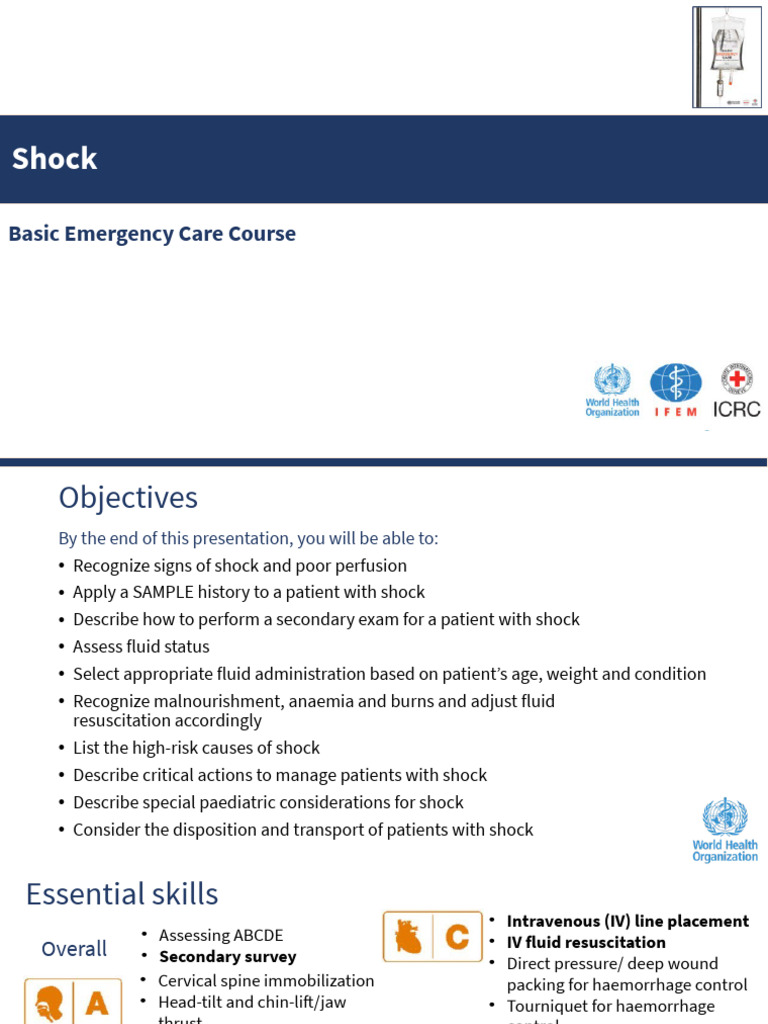 bec-shock | PDF | Shock (Circulatory) | Heart