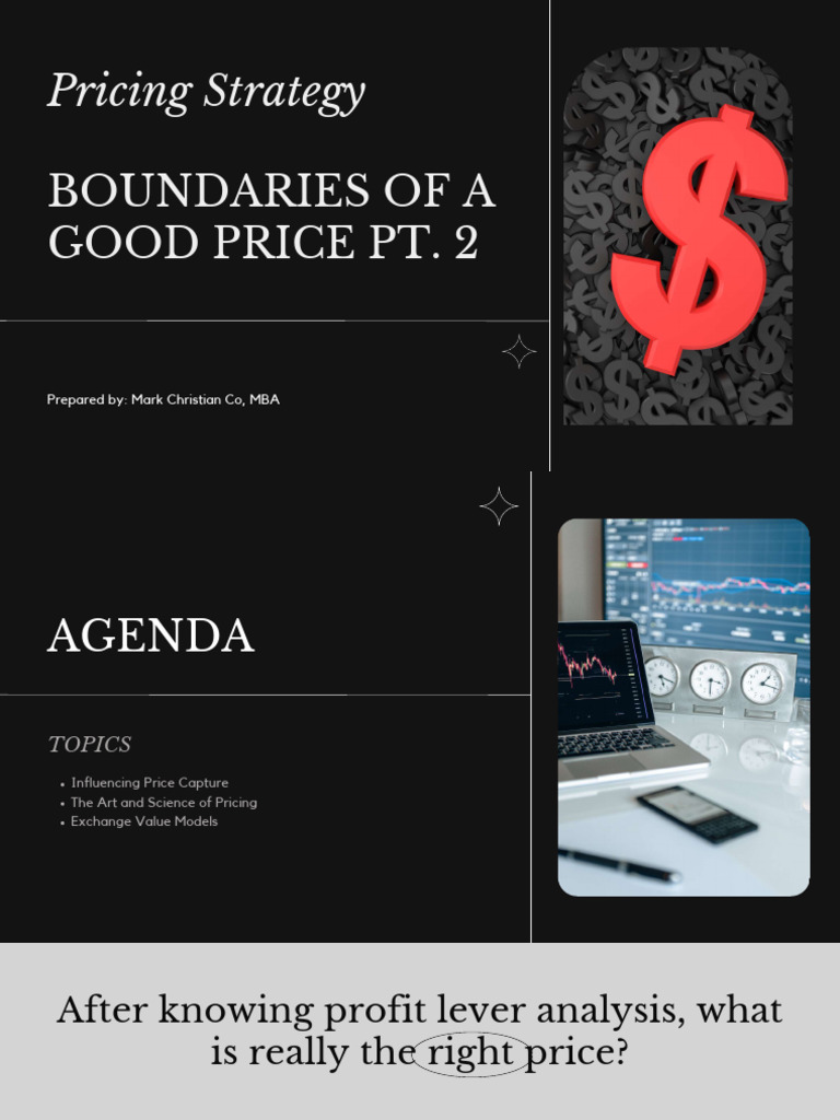 Pricing Strategies for Optimal Value | PDF | Pricing | Prices