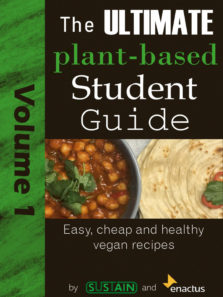 Vegan Booklet Sustainability Week | PDF | Tofu | Pasta