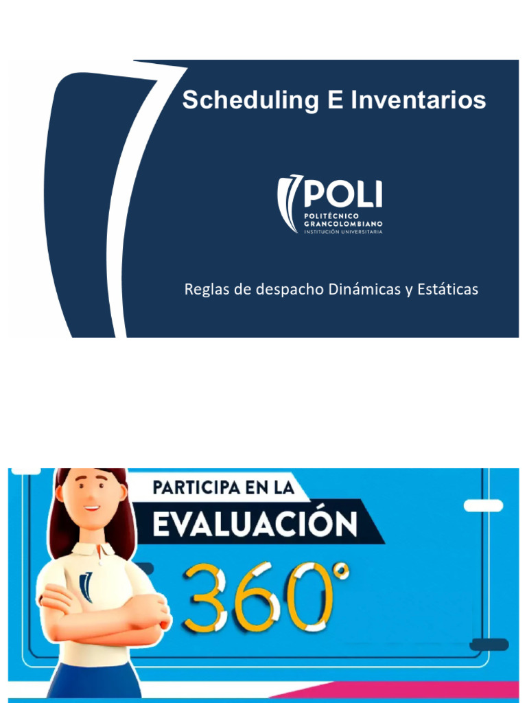 Scheduling Escenario 3 | PDF