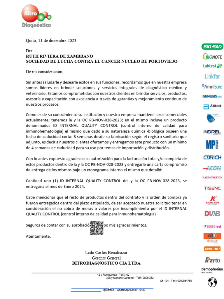 Carta Solca OC PB-NOV-028-2023 - Signed | PDF