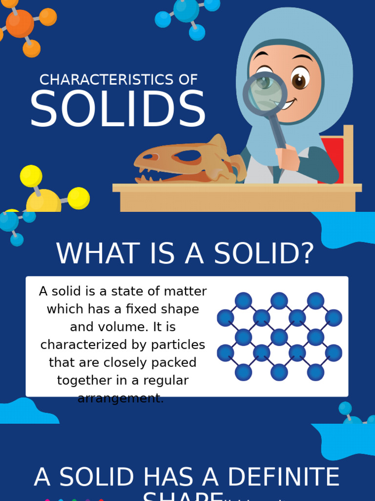 Characteristics of Solids | PDF