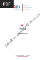 Cours complet SVT Terminale 2024-2025 | PDF