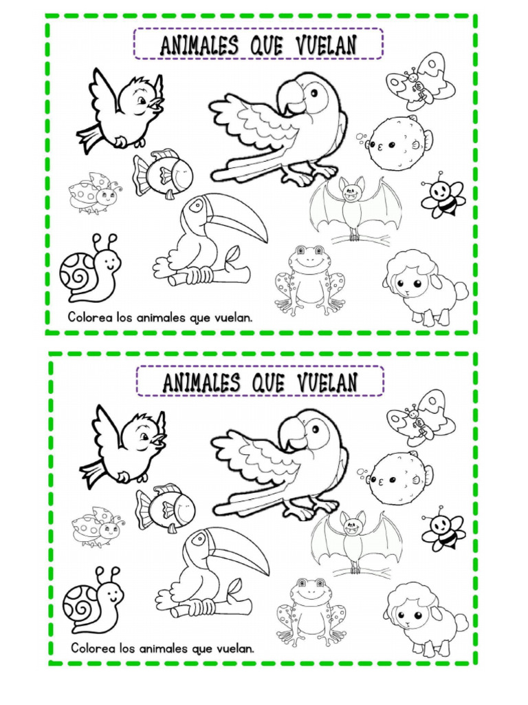 Animales Aéreos | PDF
