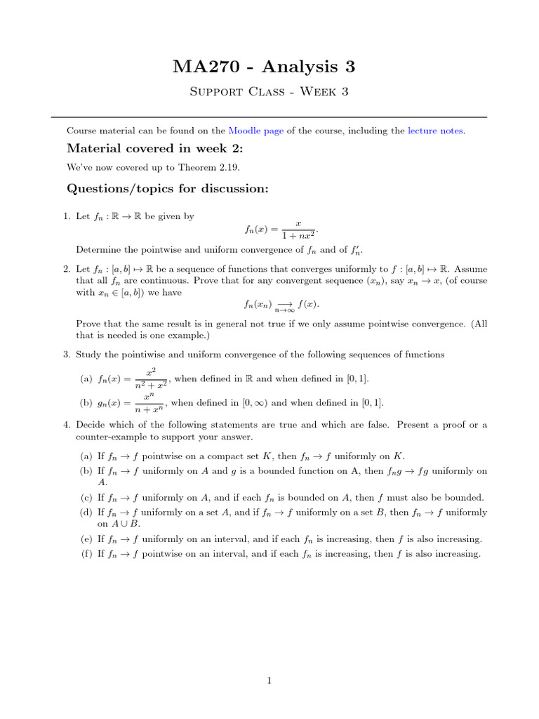 Support Classes - Week 3 - For Students | PDF | Language Arts & Discipline