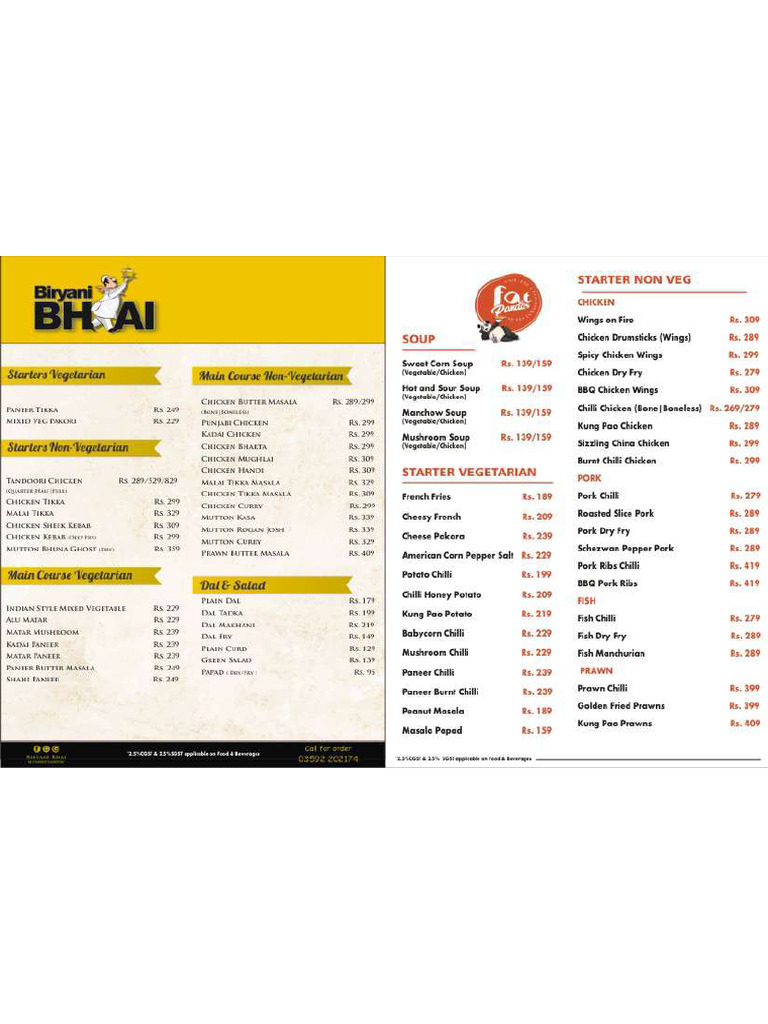 Biryani Bhai Main 2 | PDF