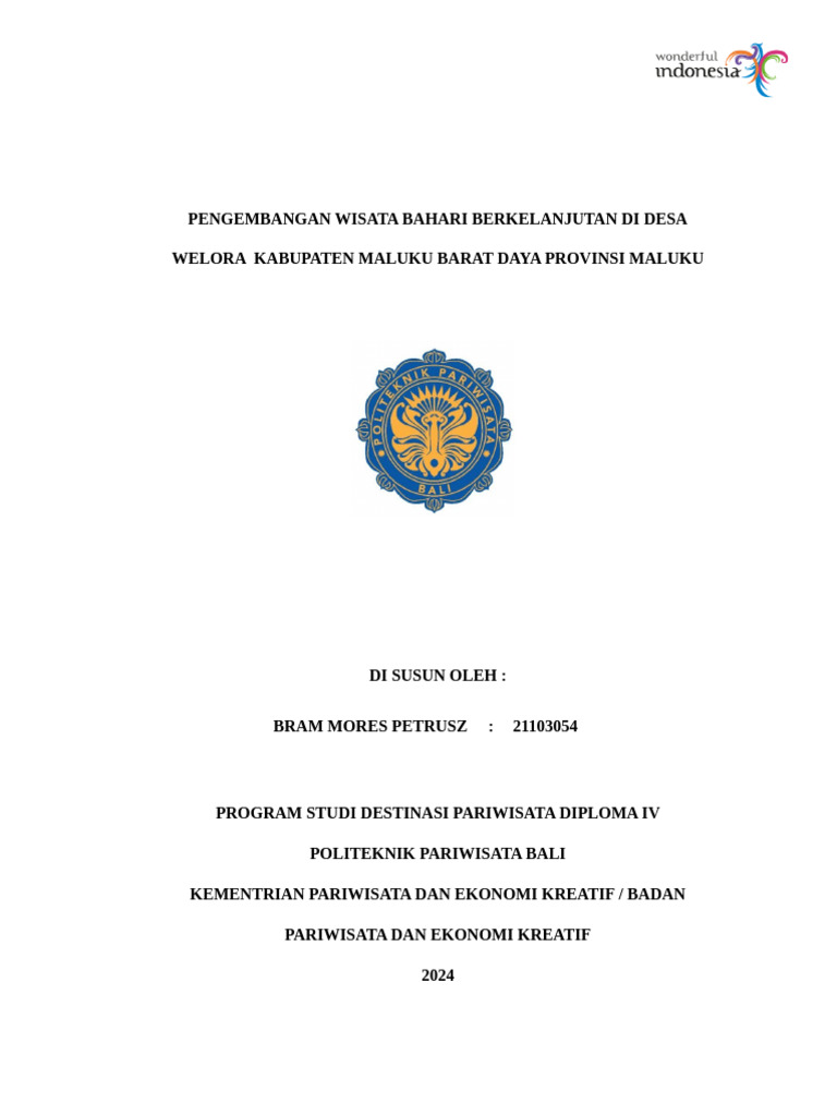 Proposal Bram | PDF | Sains & Matematika