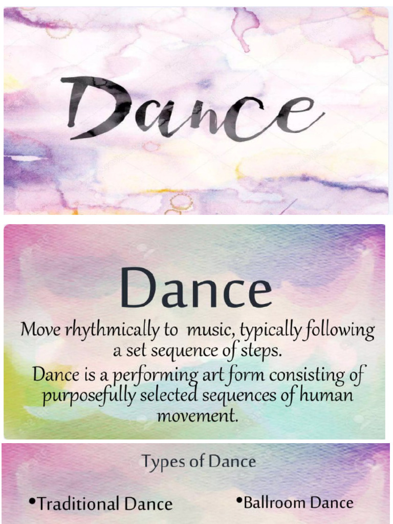 Dance | PDF