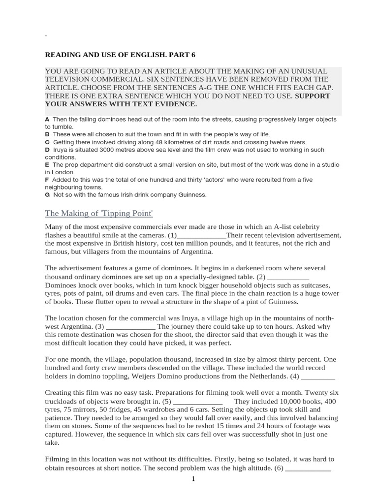 Reading Quiz 1 Term III 2024 | PDF