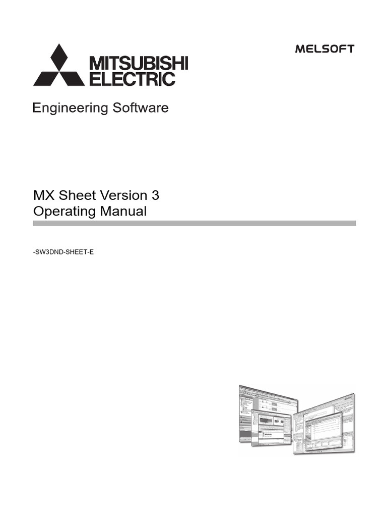 MX Sheet Version 3 Operating Manual | PDF | Microsoft Excel | Spreadsheet