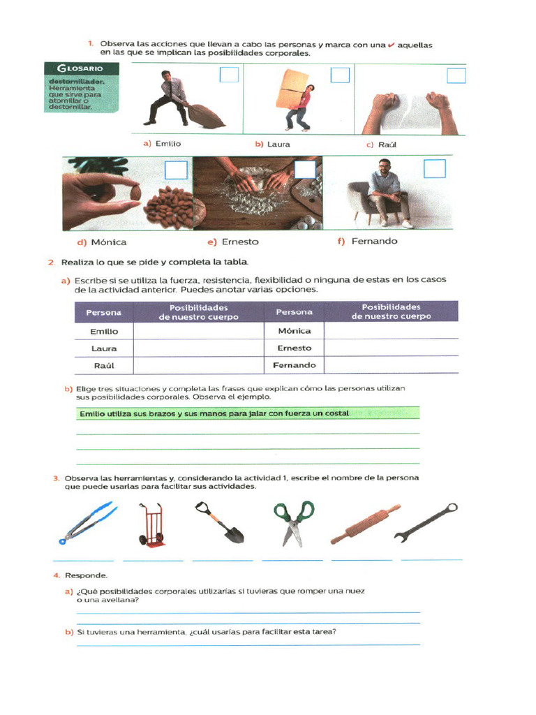 Act Herramientas | PDF