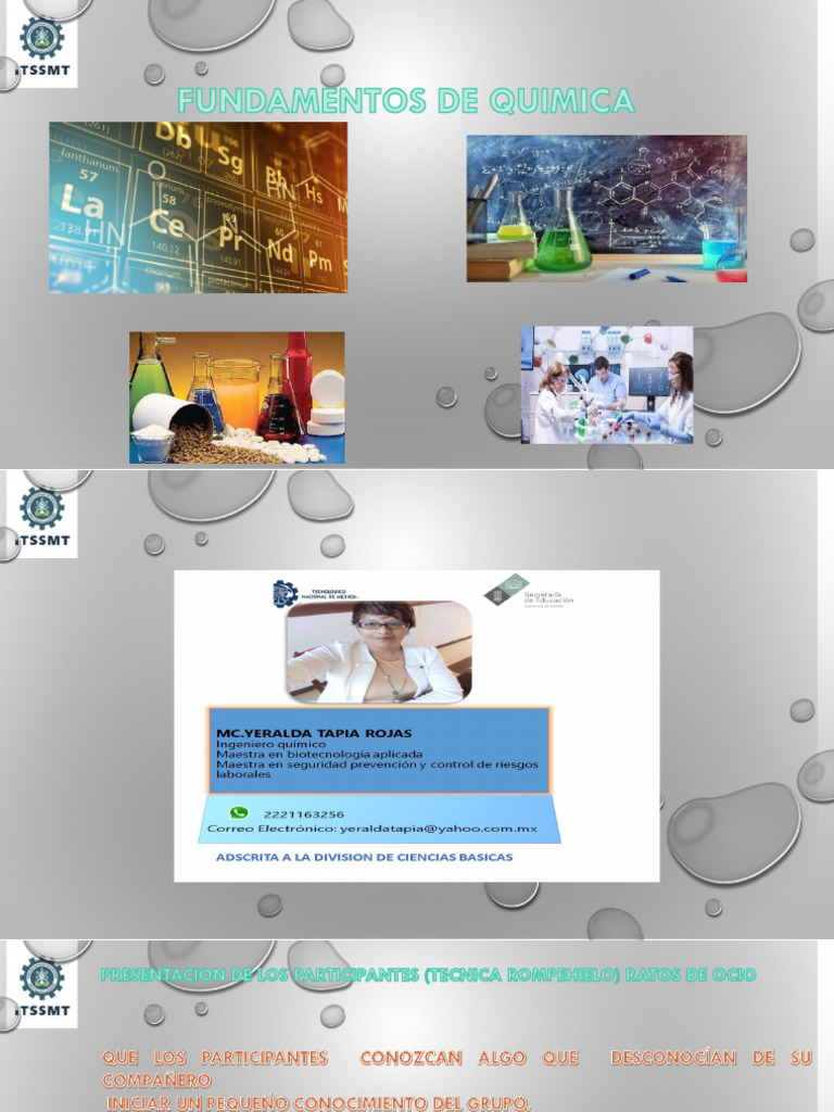 Elementos Quimicos Sesion 1 | PDF | Elementos químicos | Conjuntos de elementos químicos