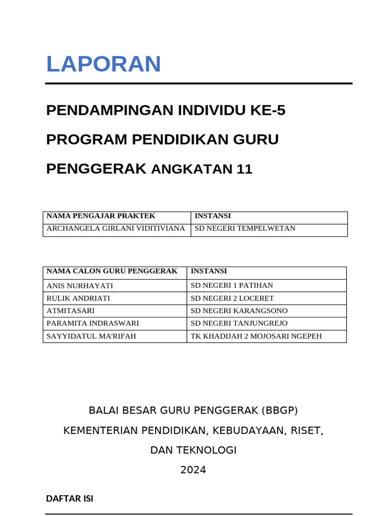 Laporan Pi 5 - 74-B | PDF