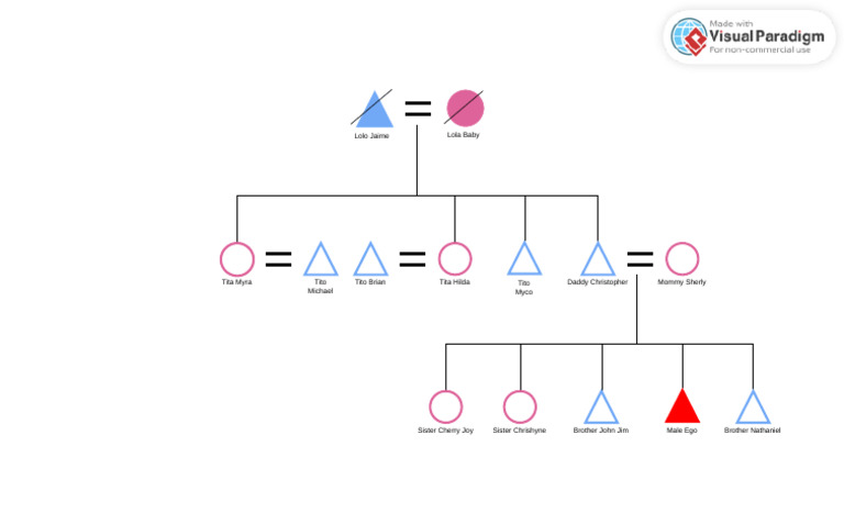 Family Kinship Figure | PDF | Social Science