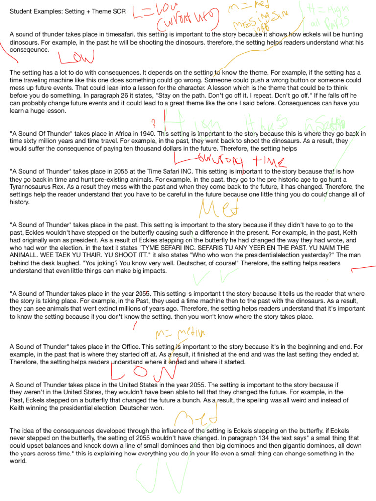 SCR Student Examples 2024-09-06 13 - 30 - 40 | PDF | Language Arts ...