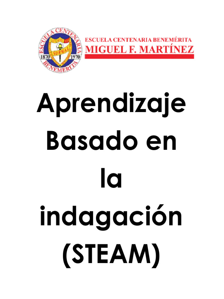 Aprendizaje Basado en La Indagación (STEAM) | PDF