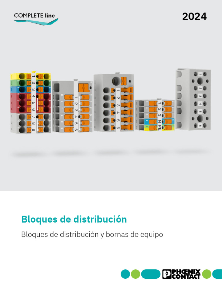 ES SG Verteilerbloecke LoRes | PDF | Tornillo | Color