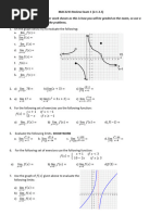 Trigonometric Limits Worksheet | PDF | Mathematical Objects ...