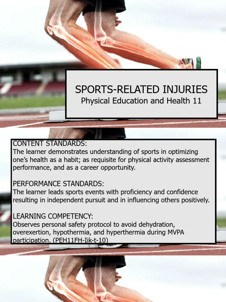 SPORTS-RELATED-INJURIES | PDF | Strength Training | Injury