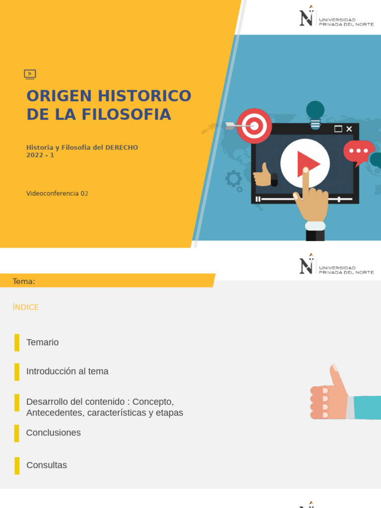 Semana 2 Origen Historico de La Filosofia | PDF | Conocimiento | Empirismo