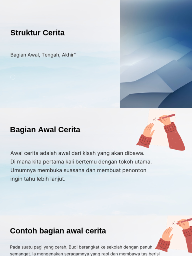 Materi Bagian Awal Tengah Dan Akhir Cerita - PPTX 20241020 163314 0000 ...