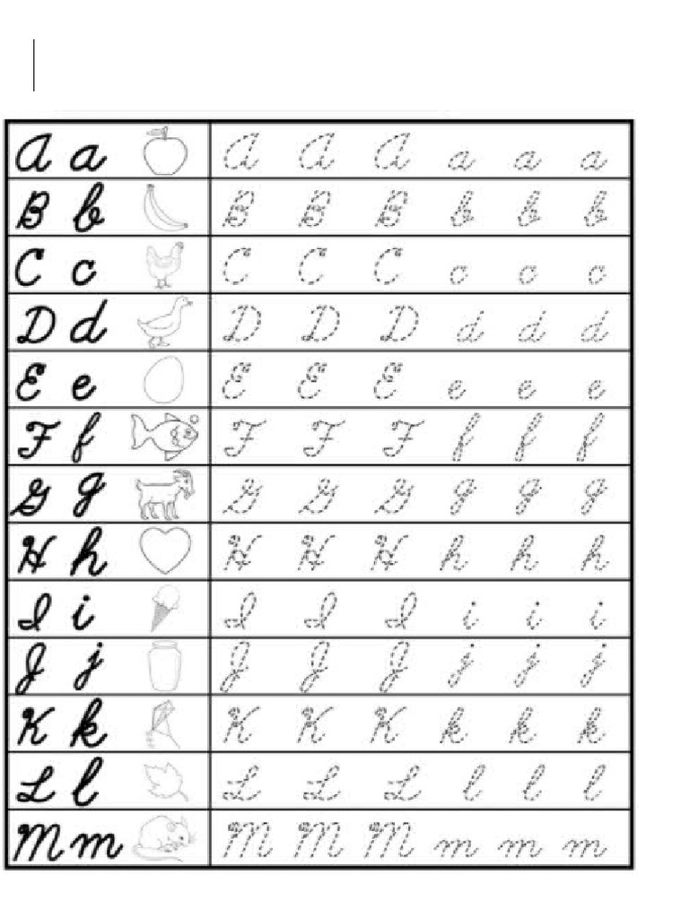 Alphabeth Cursive | PDF | Career & Growth | Technology & Engineering