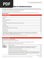 Identification Checklist for Customers | PDF | Identity Document ...