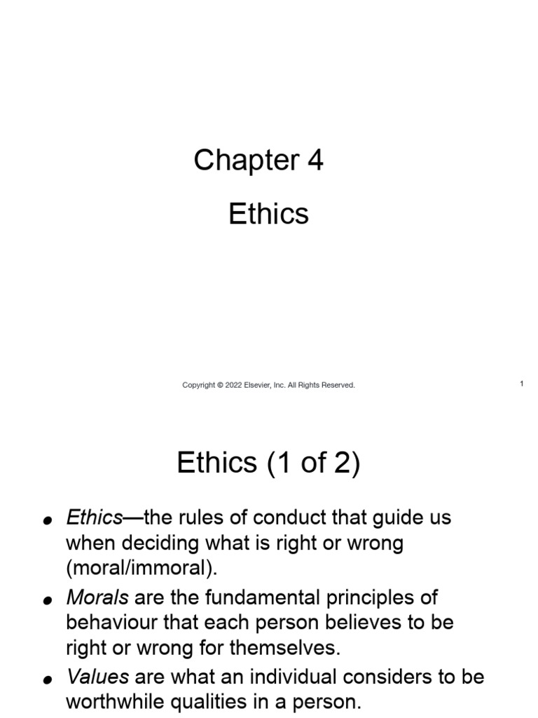 Chapter 004 | PDF | Morality | Autonomy