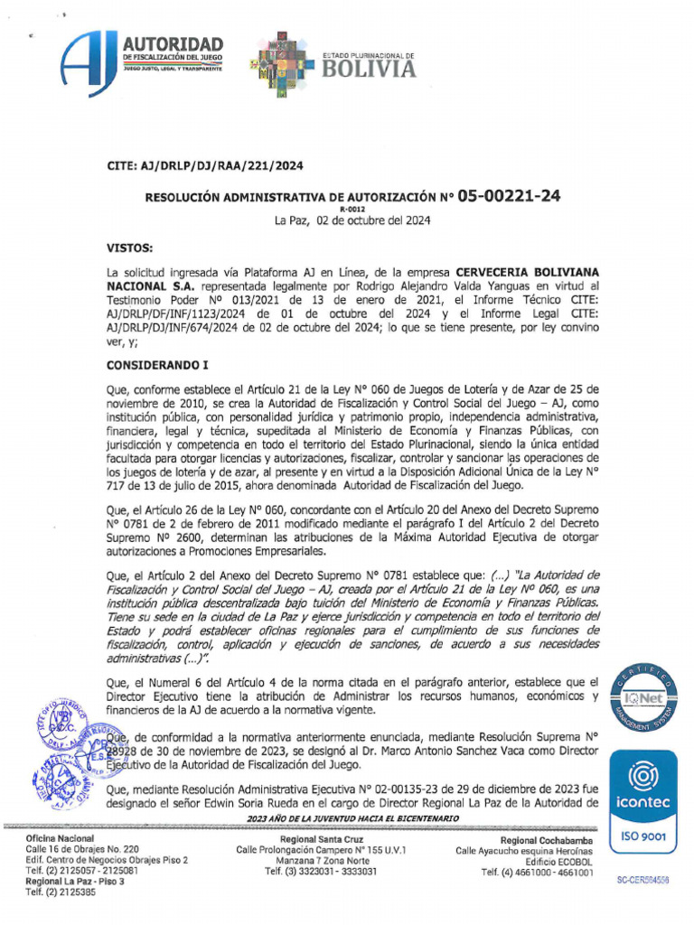 Raa 05-00221-24 | PDF