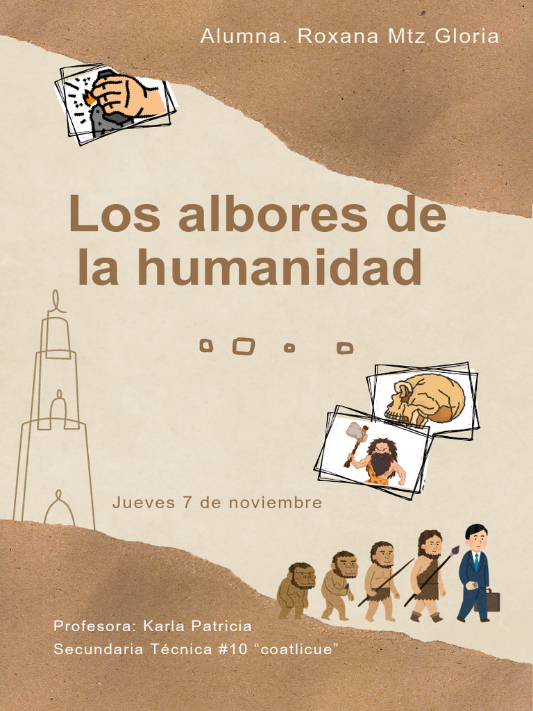 Ensayo "Los Albores de La Humanidad" | PDF | Homo | Humano