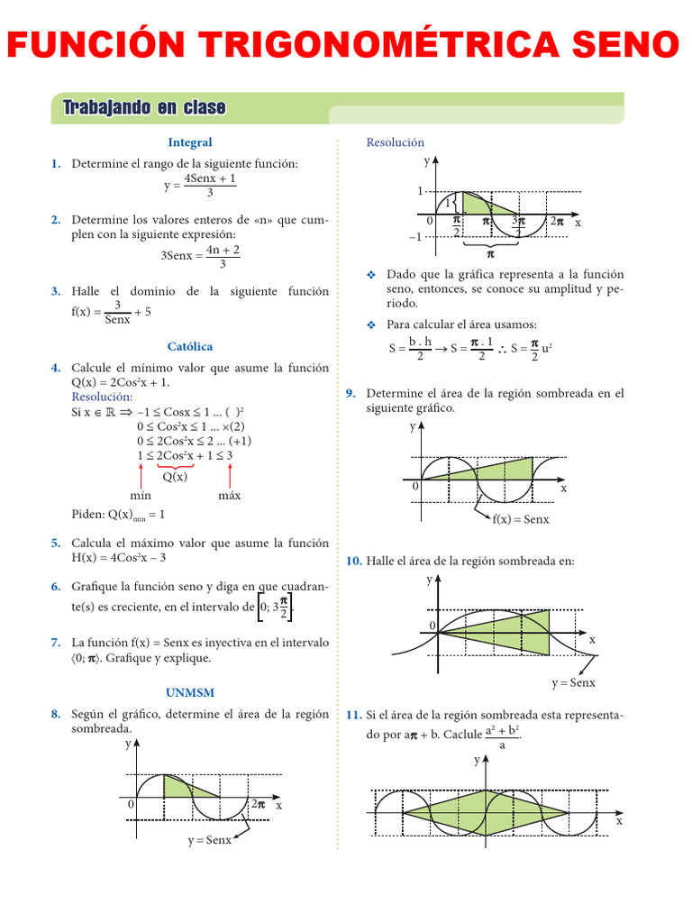 SP - TRI - Tema 30 - Ejercicios VI | PDF | Función (Matemáticas) | Análisis matemático