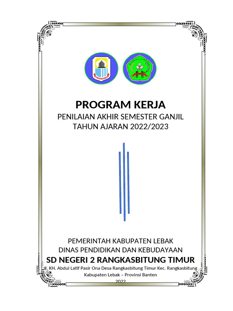 Program Kerja Pas | PDF | Karier & Perkembangan