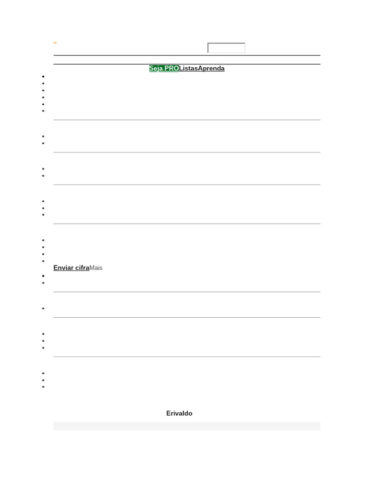 A Oitava Cor - Cifra e Análise | PDF