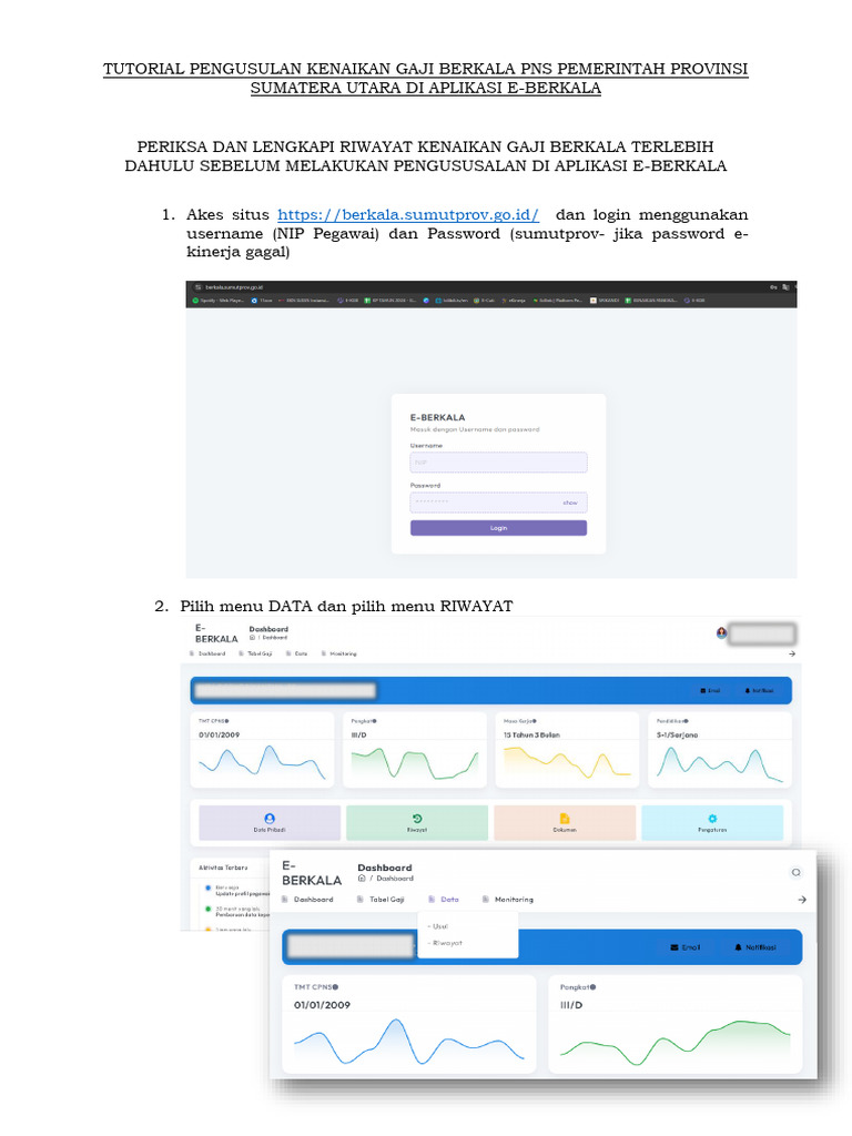 Panduan Aplikasi KGB | PDF