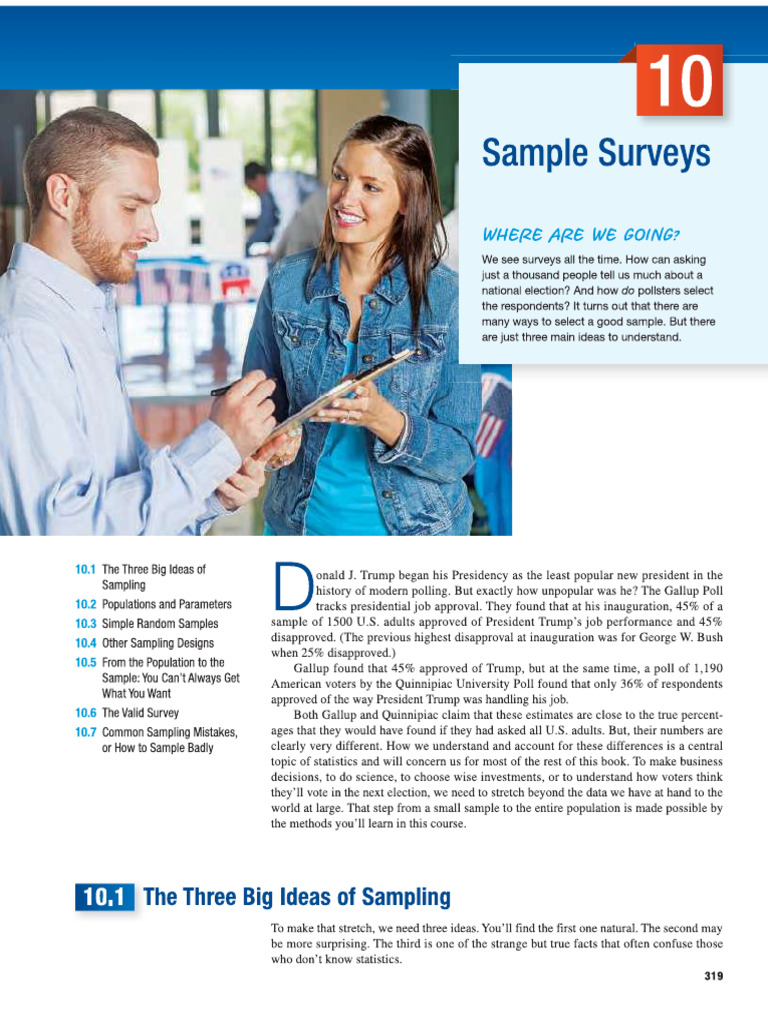 RA Sample Surveys | PDF