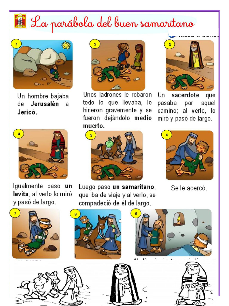 Ficha. Parabola Del Buen Samaritano. 05-11 | PDF