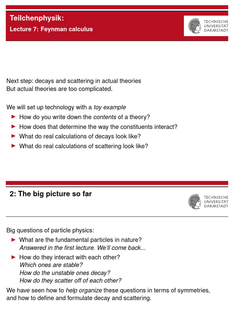 Lect 7 | PDF | Mathematical Physics | Physics