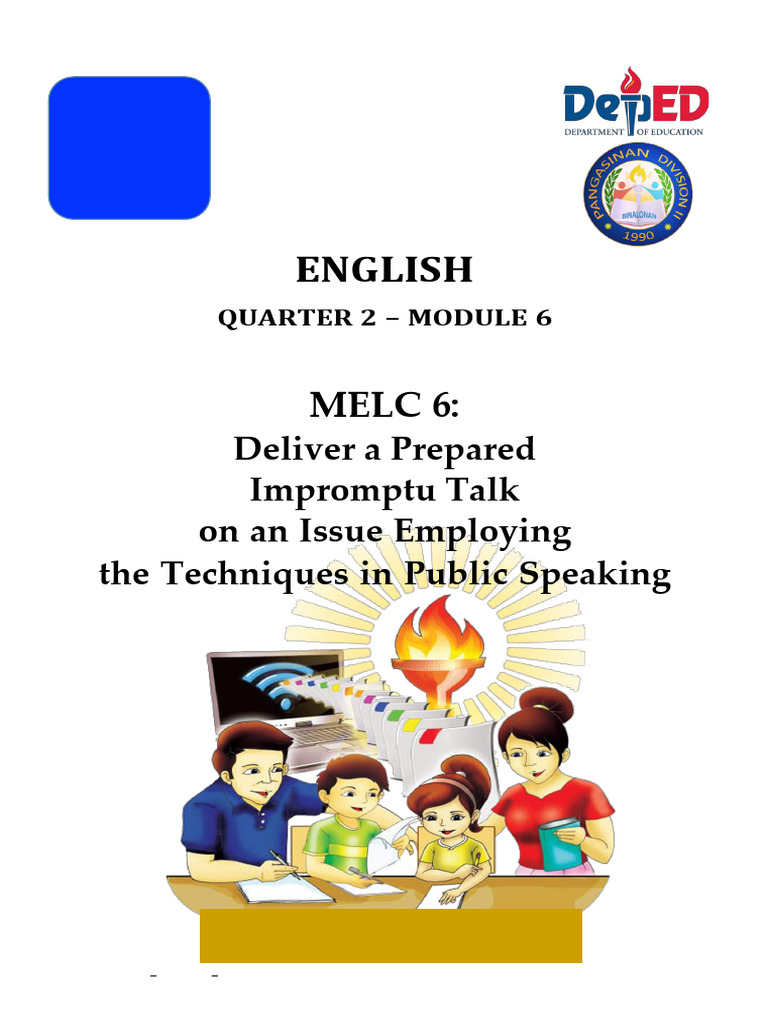 G10 Q2 Module 6 | PDF | Body Language | Gesture