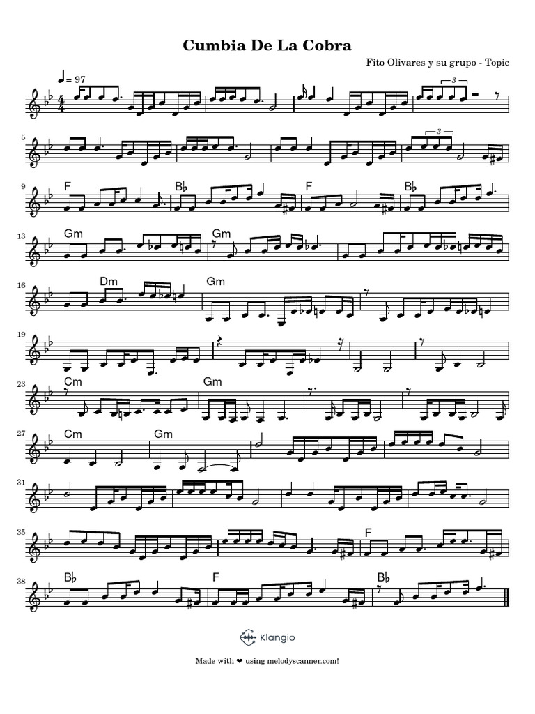 Cumbia de La Cobra | PDF